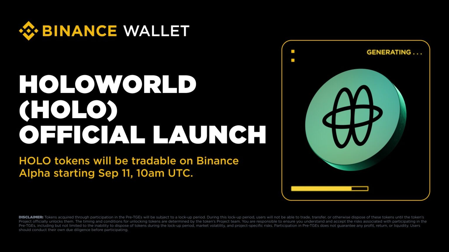 Binance Lists Holoworld AI (HOLO) Token! - Coin Engineer