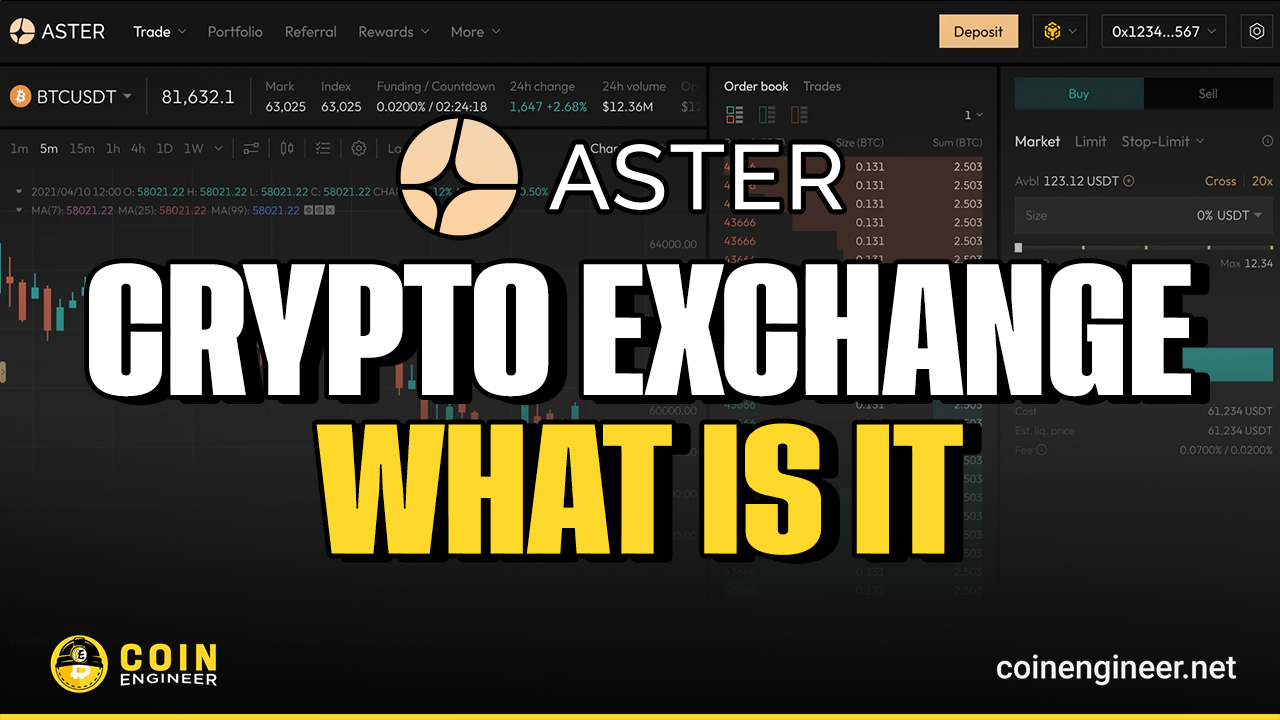 What is Aster DEX? How to Use It? - Coin Engineer