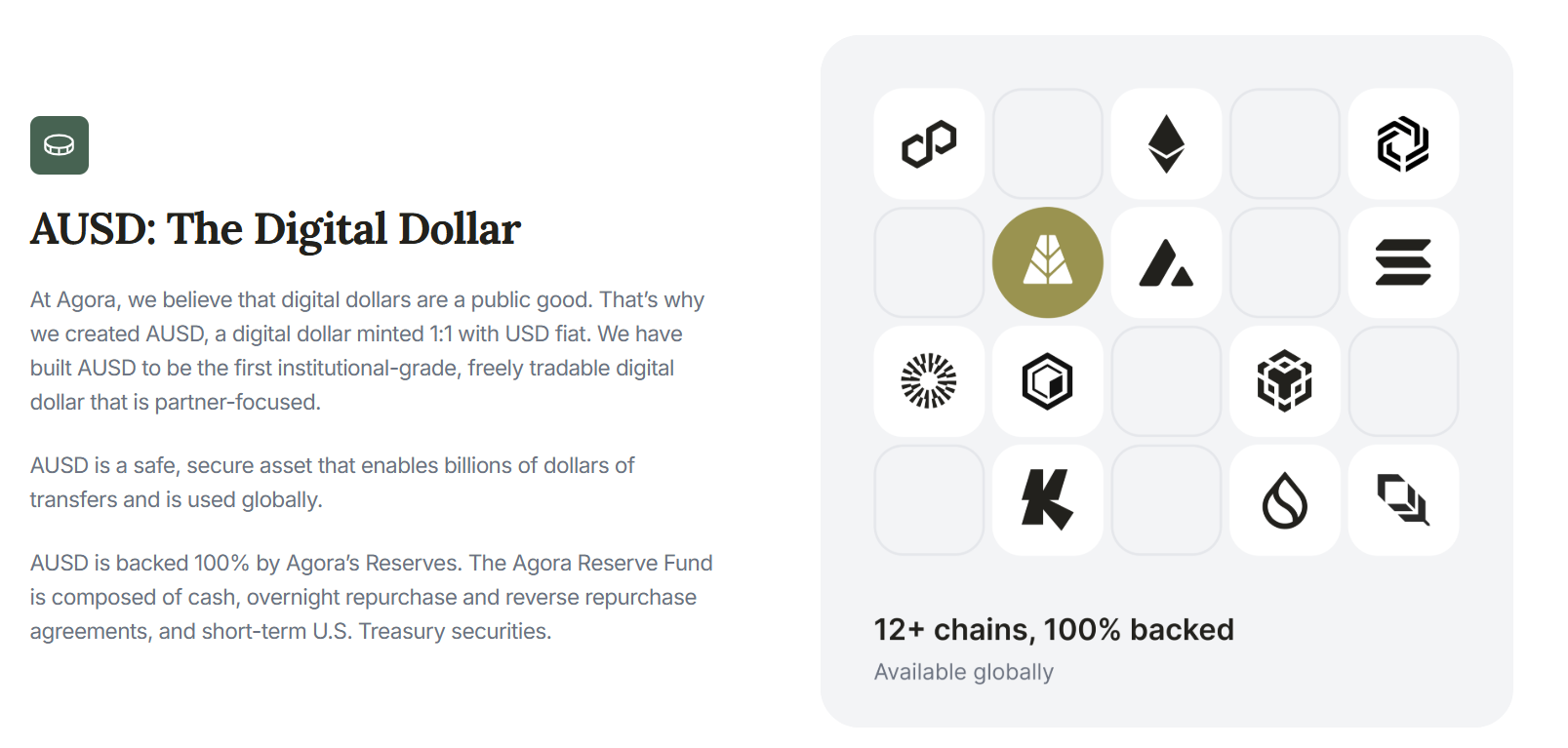 What is Agora Dollar (AUSD)? - Coin Engineer