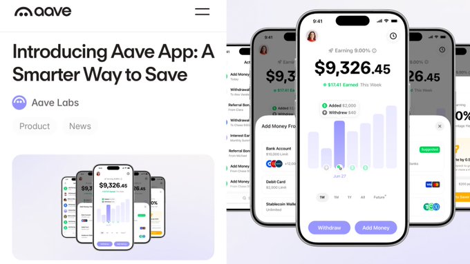New Move from AAVE: Launches Its New App on the Apple Store